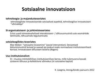 Innovatsiooni mõiste | PPT