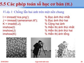 Lttt matlab chuong 5 | PDF