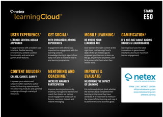 Netex learningCloud 2019 in short [EN] | PDF