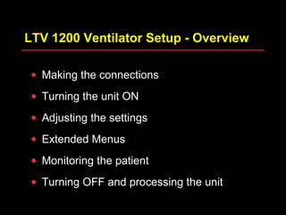 Ltv 1200 ems training 12-18-07 | PPT