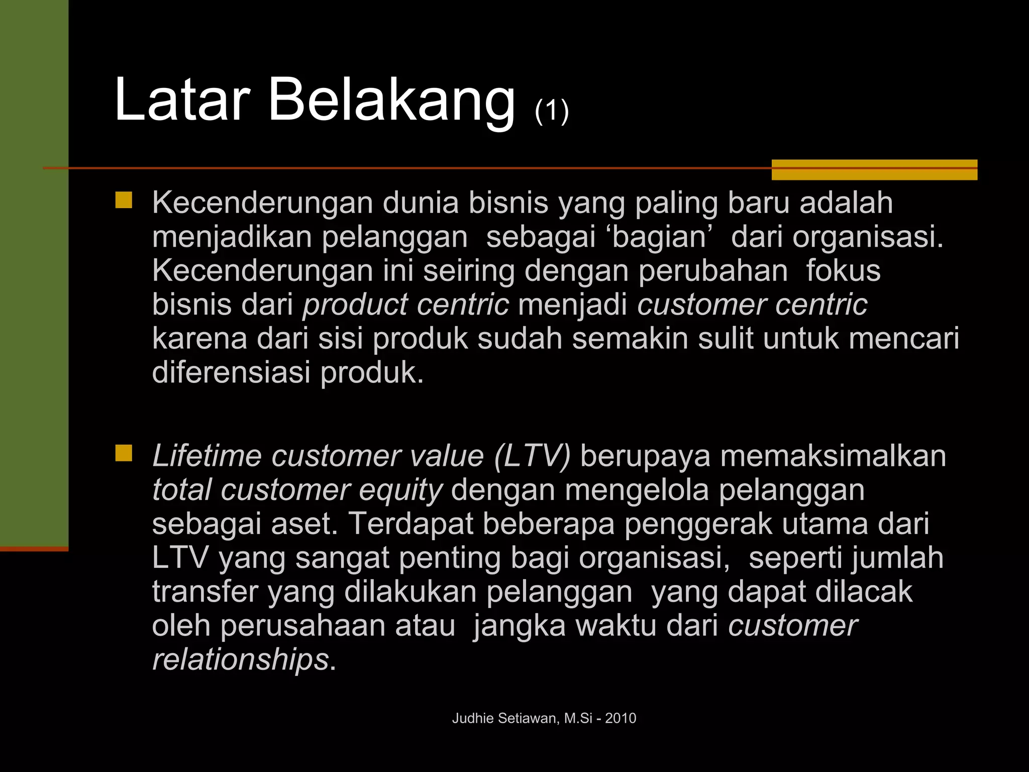 Life Time Value - Customer Retention Marketing | PPT