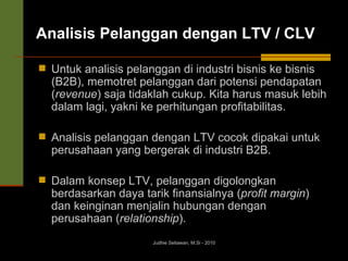 Life Time Value - Customer Retention Marketing | PPT