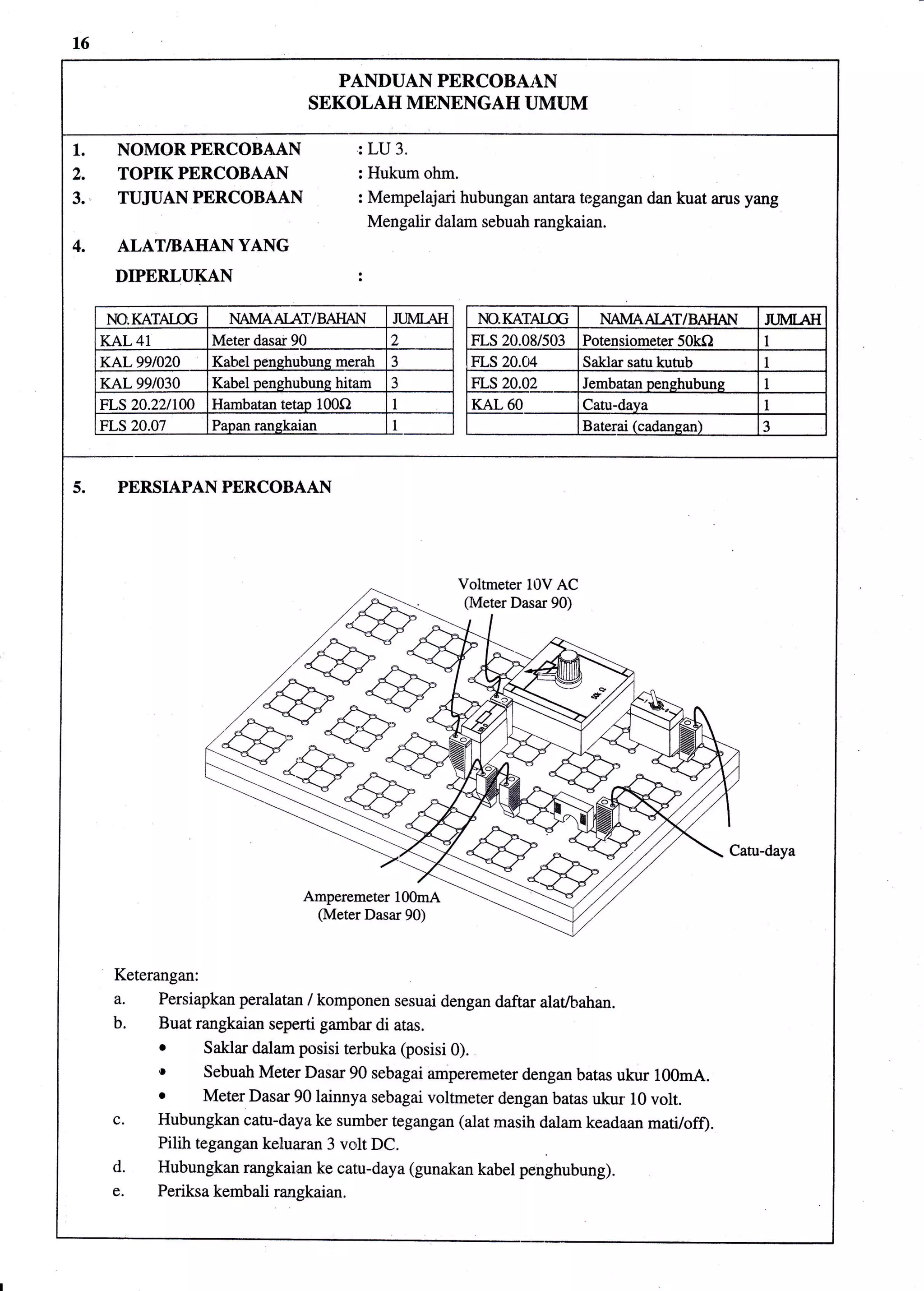 Lu 3 hukum ohm | PDF