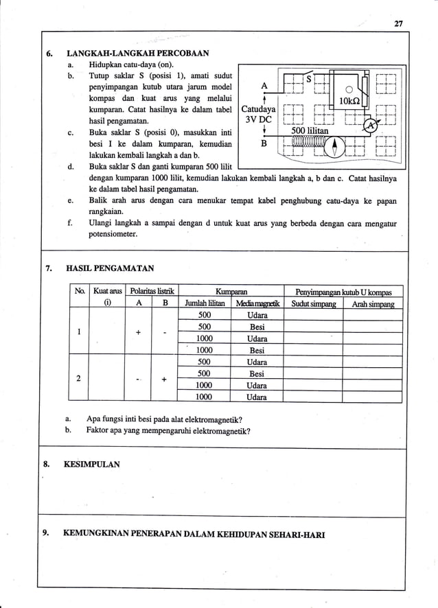 Lu 8 elektromagnetik | PDF