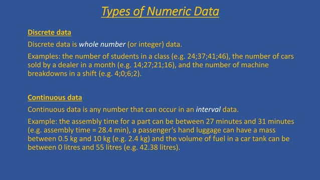 Lu2 introduction to statistics | PPT