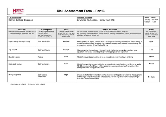 Cr copy of risk assessment | DOCX