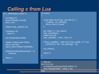 Lua by Ong Hean Kuan | PPT