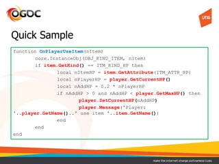 Benefits/tutorial of Lua in games | PPT