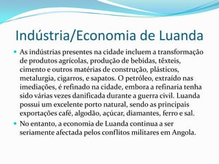Luanda | PPTX