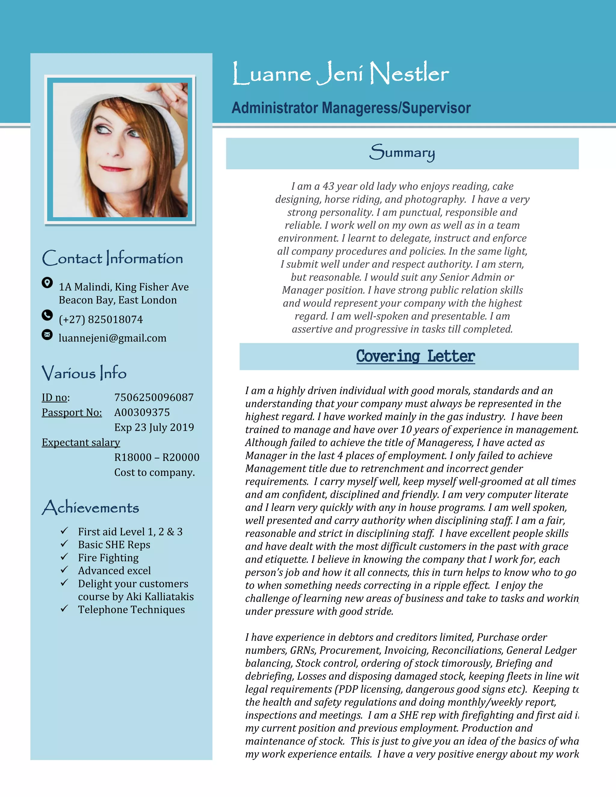 Luanne nestler resume | PDF