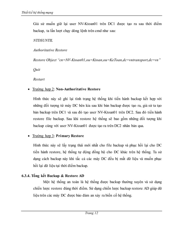 Đề tài: Thiết kế hệ thống mạng cho một công ty, HOT, 9đ | DOC