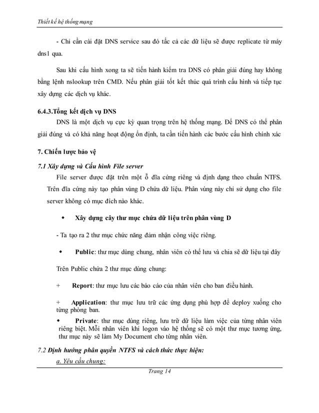 Đề tài: Thiết kế hệ thống mạng cho một công ty, HOT, 9đ | DOC