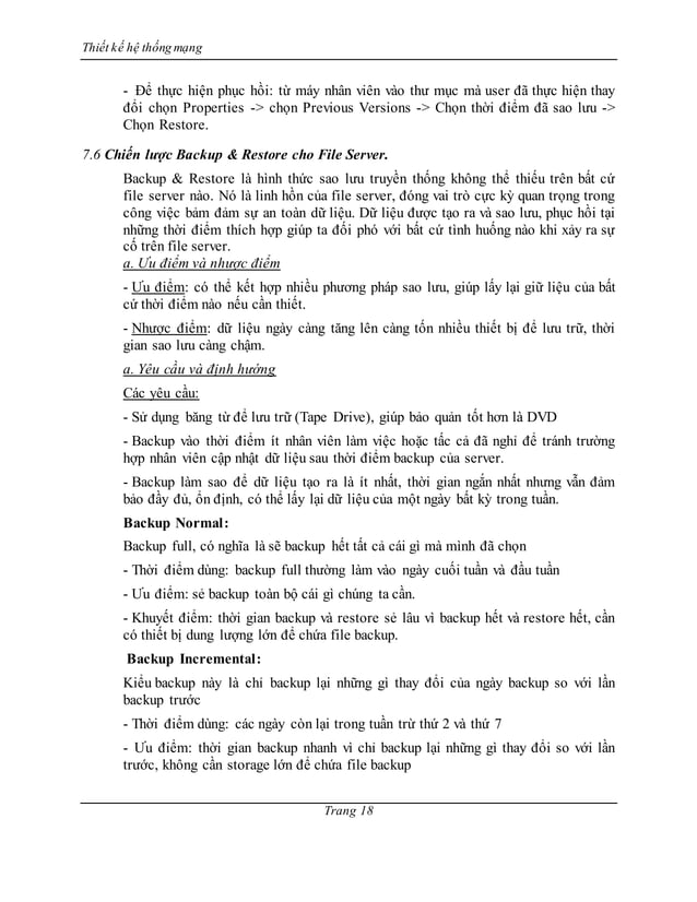 Đề tài: Thiết kế hệ thống mạng cho một công ty, HOT, 9đ | DOC