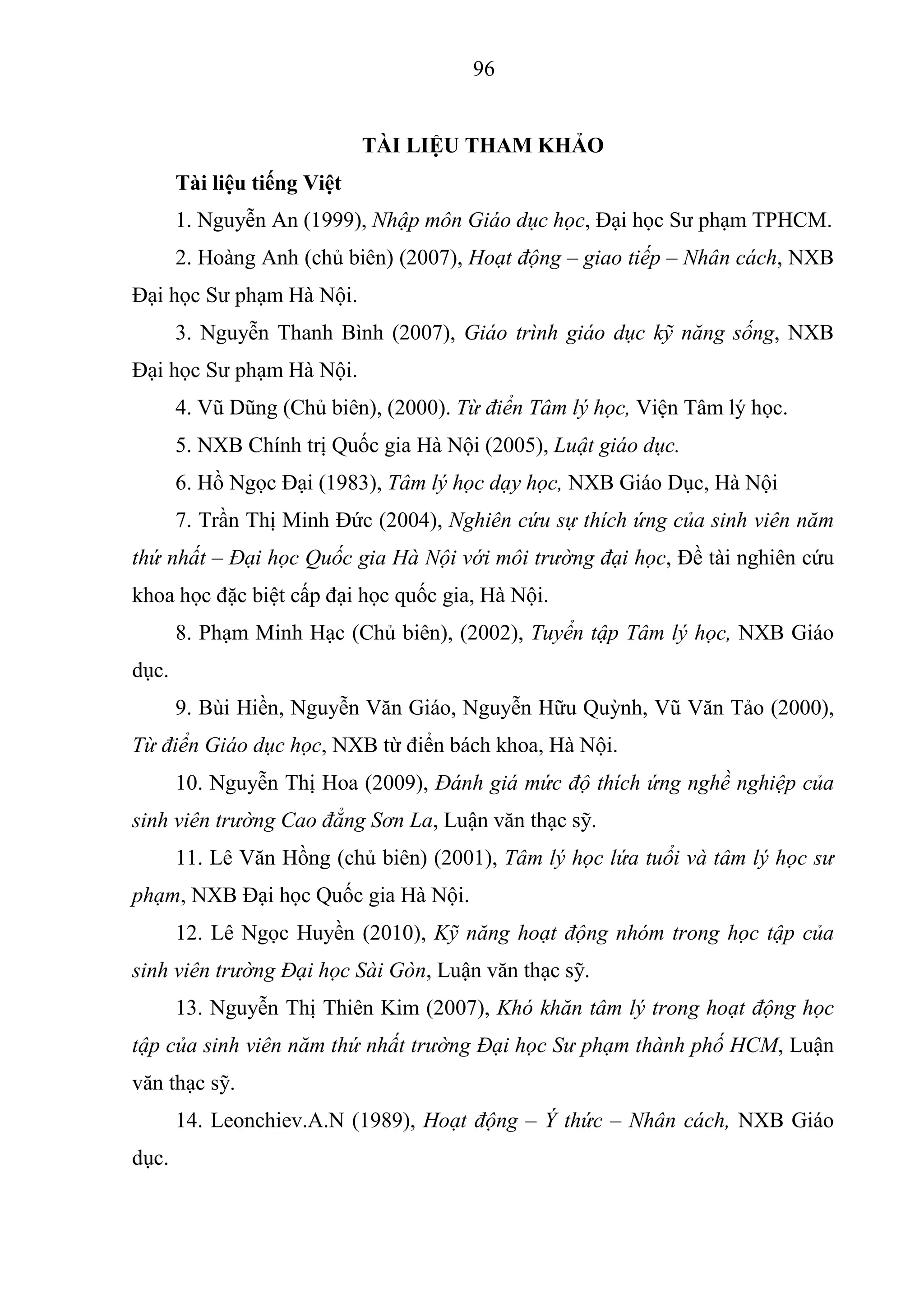 Luận văn: Kỹ năng thích ứng với môi trường học tập của sinh viên | PDF