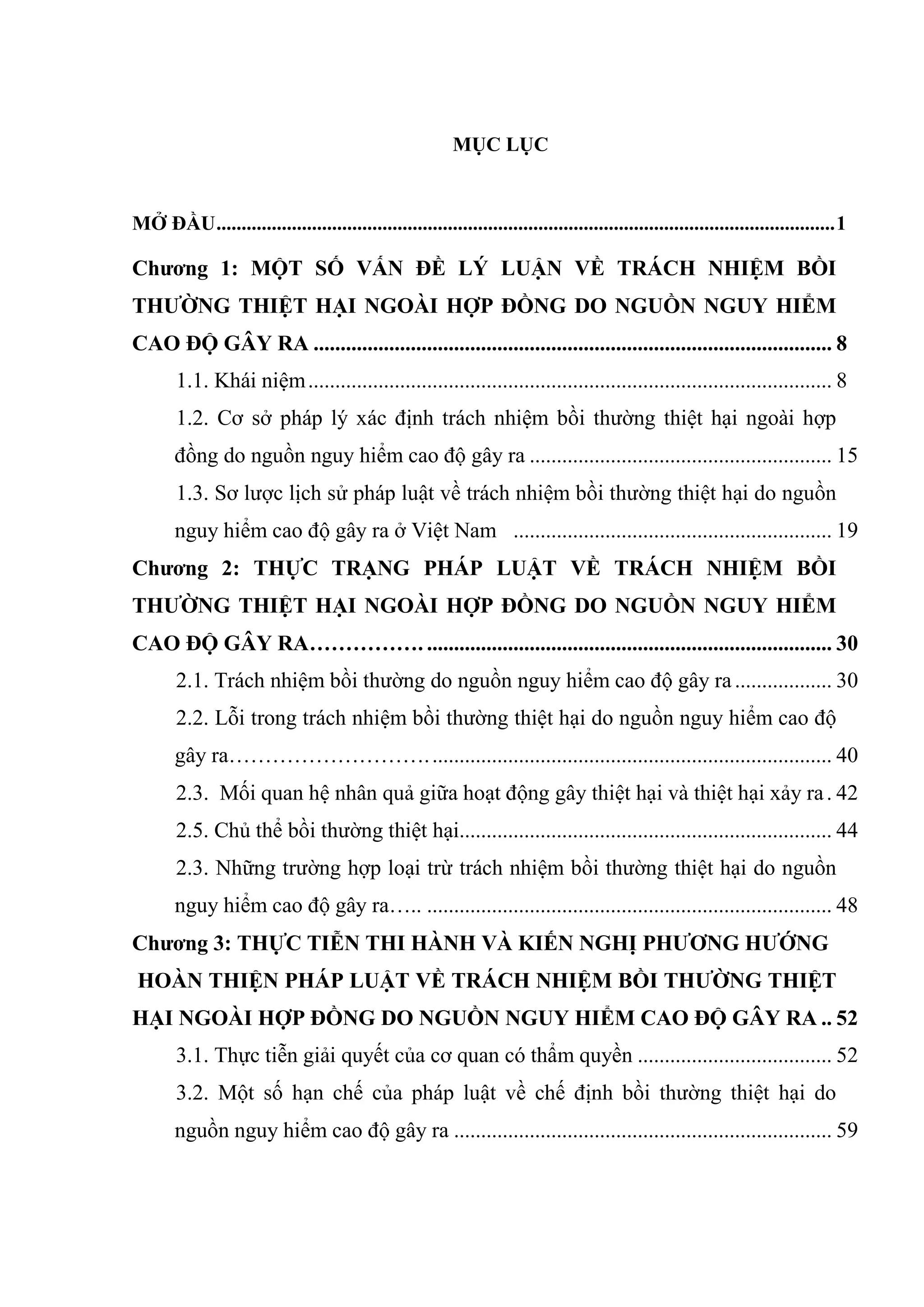 Bồi thường thiệt hại ngoài hợp đồng do nguồn nguy hiểm gây ra, 9đ | PDF