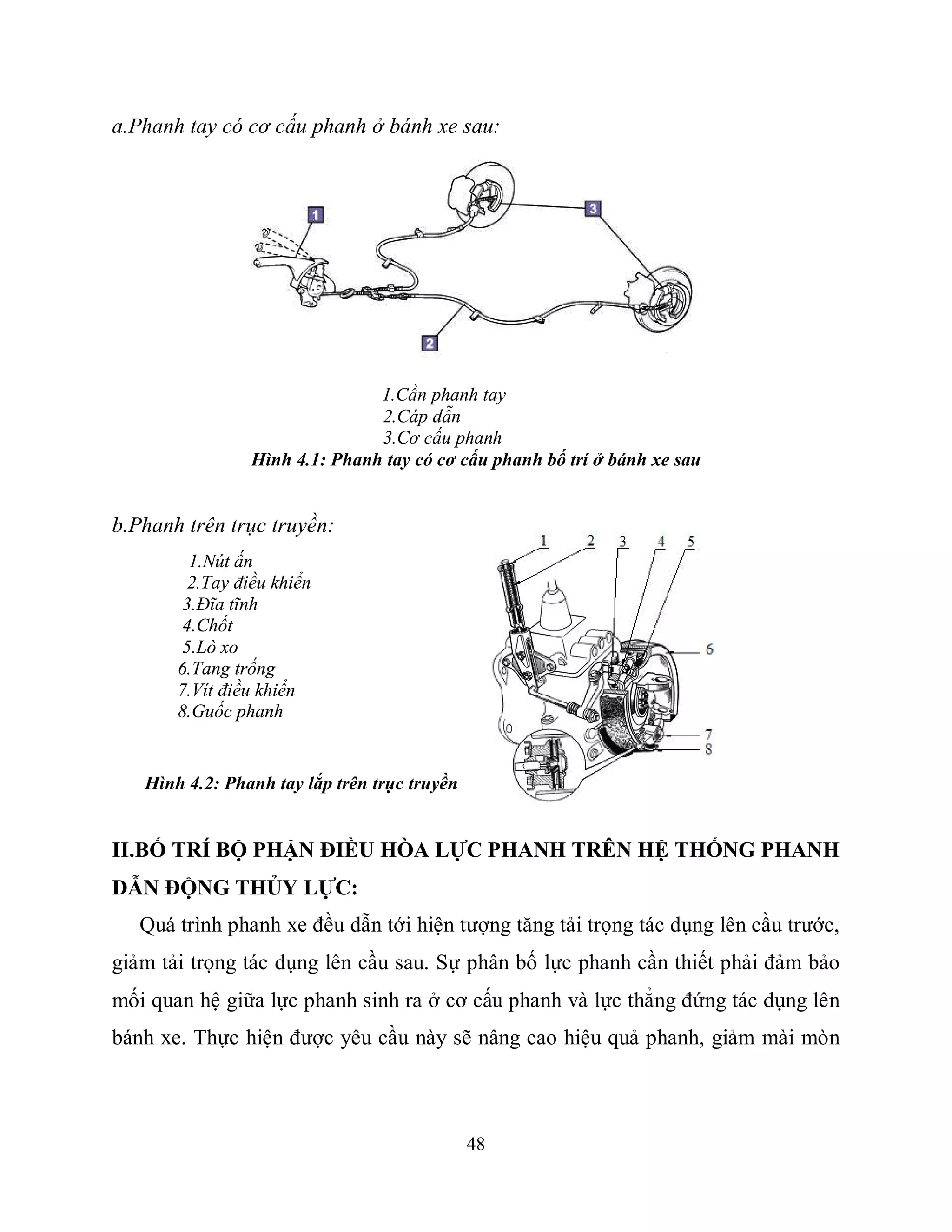 Đề tài: Cấu tạo hệ thống phanh ôtô và hệ thống phanh thủy lực - Gửi miễn phí qua zalo ...
