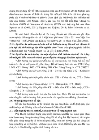 Thành phần, mối quan hệ của côn trùng bắt mồi với sâu hại cây chè | PDF
