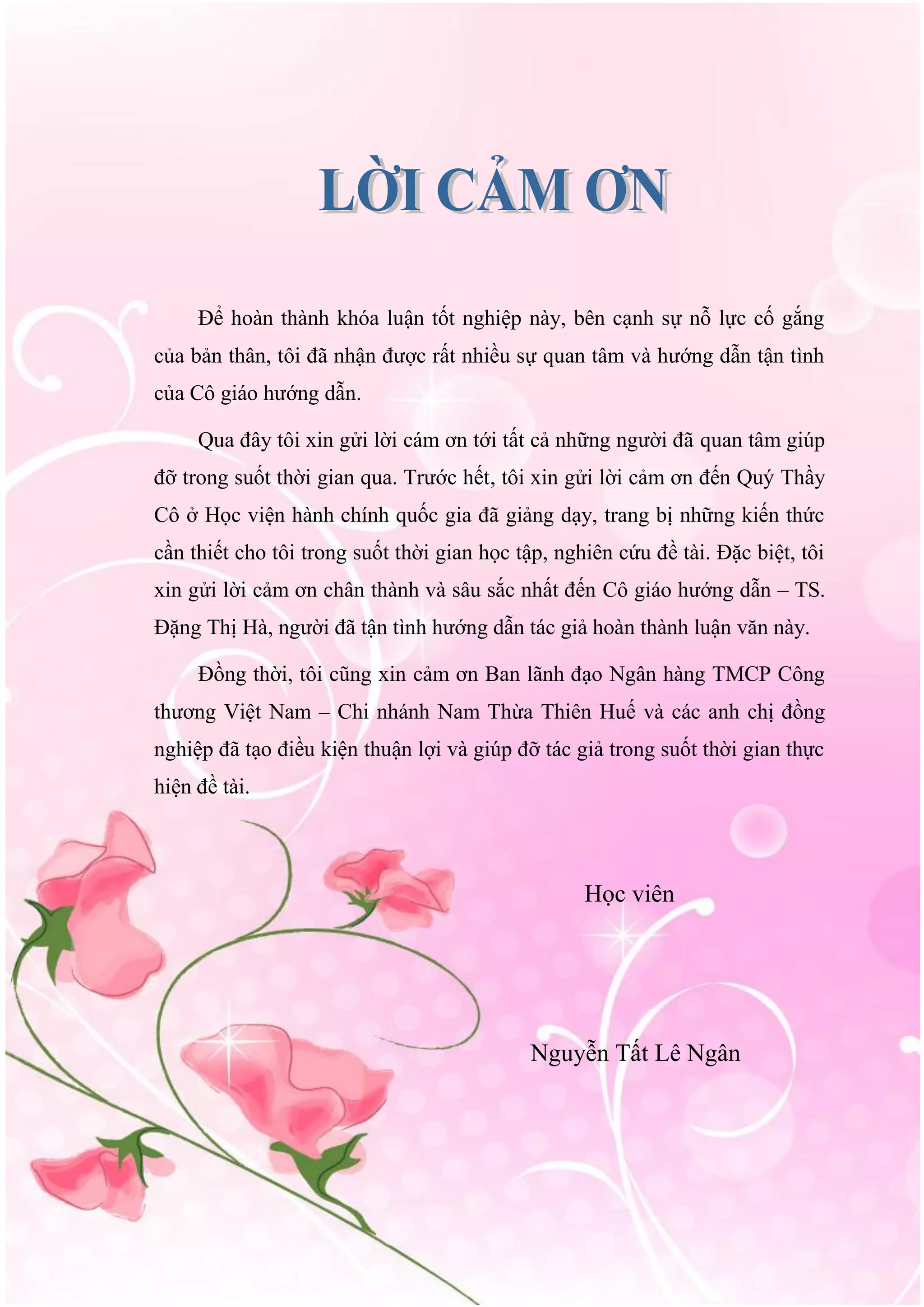 Luận văn: Quản trị rủi ro Tín dụng tại Ngân hàng Vietinbank, 9d | PDF