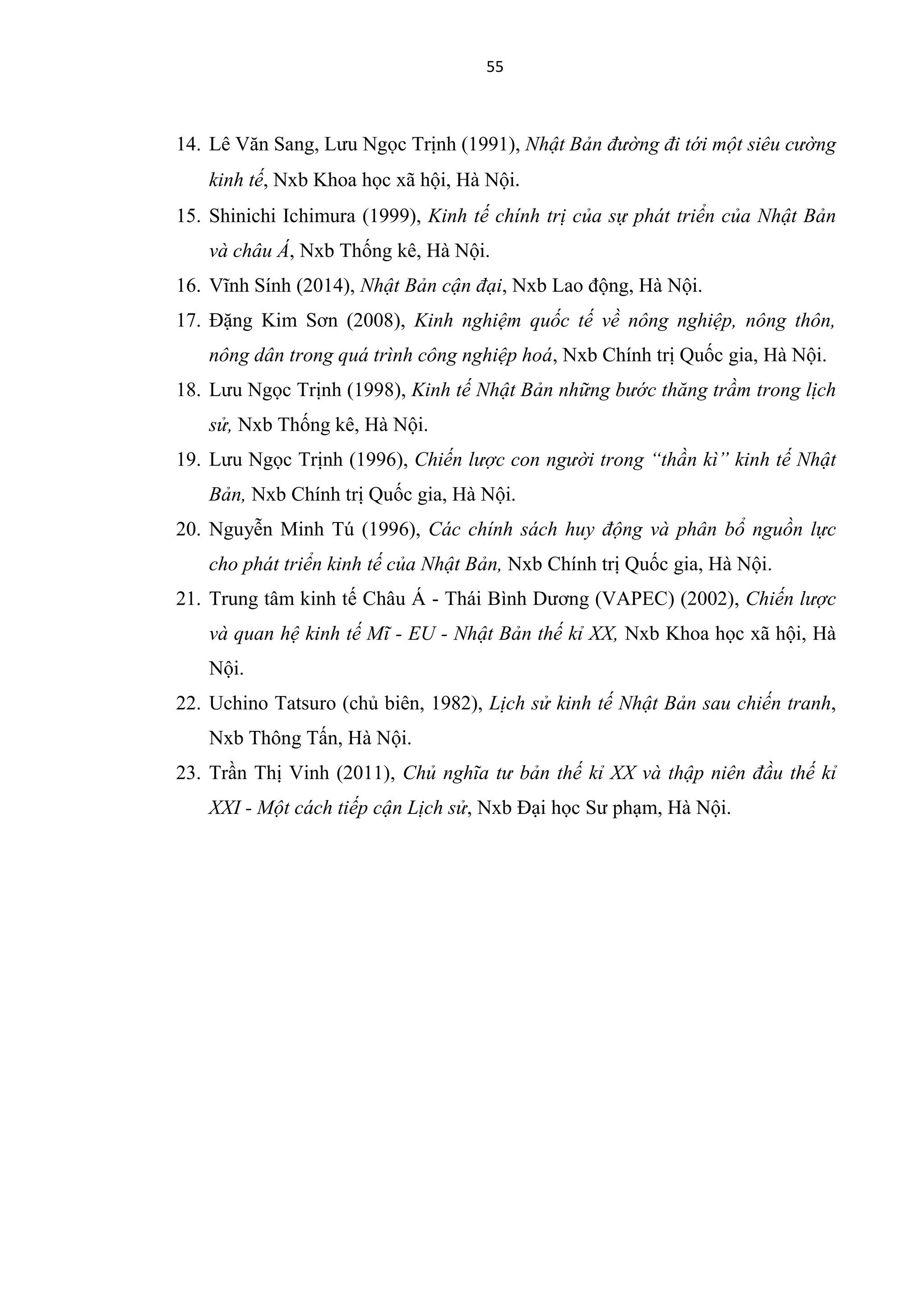 Quá trình phát triển thần kỳ của kinh tế Nhật Bản (1952 – 1973) | PDF