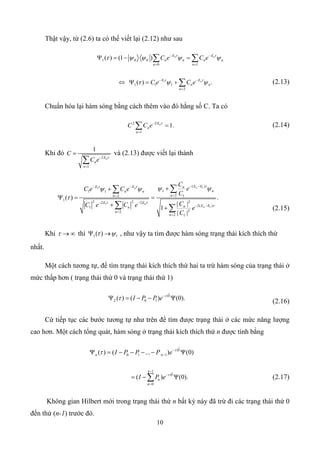 Đề tài: Giải phương trình schrödinger dừng bằng thời gian ảo, HAY | PDF