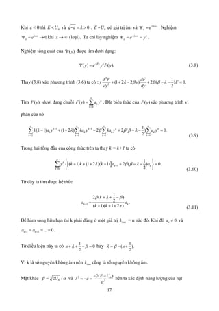 Đề tài: Giải phương trình schrödinger dừng bằng thời gian ảo, HAY | PDF