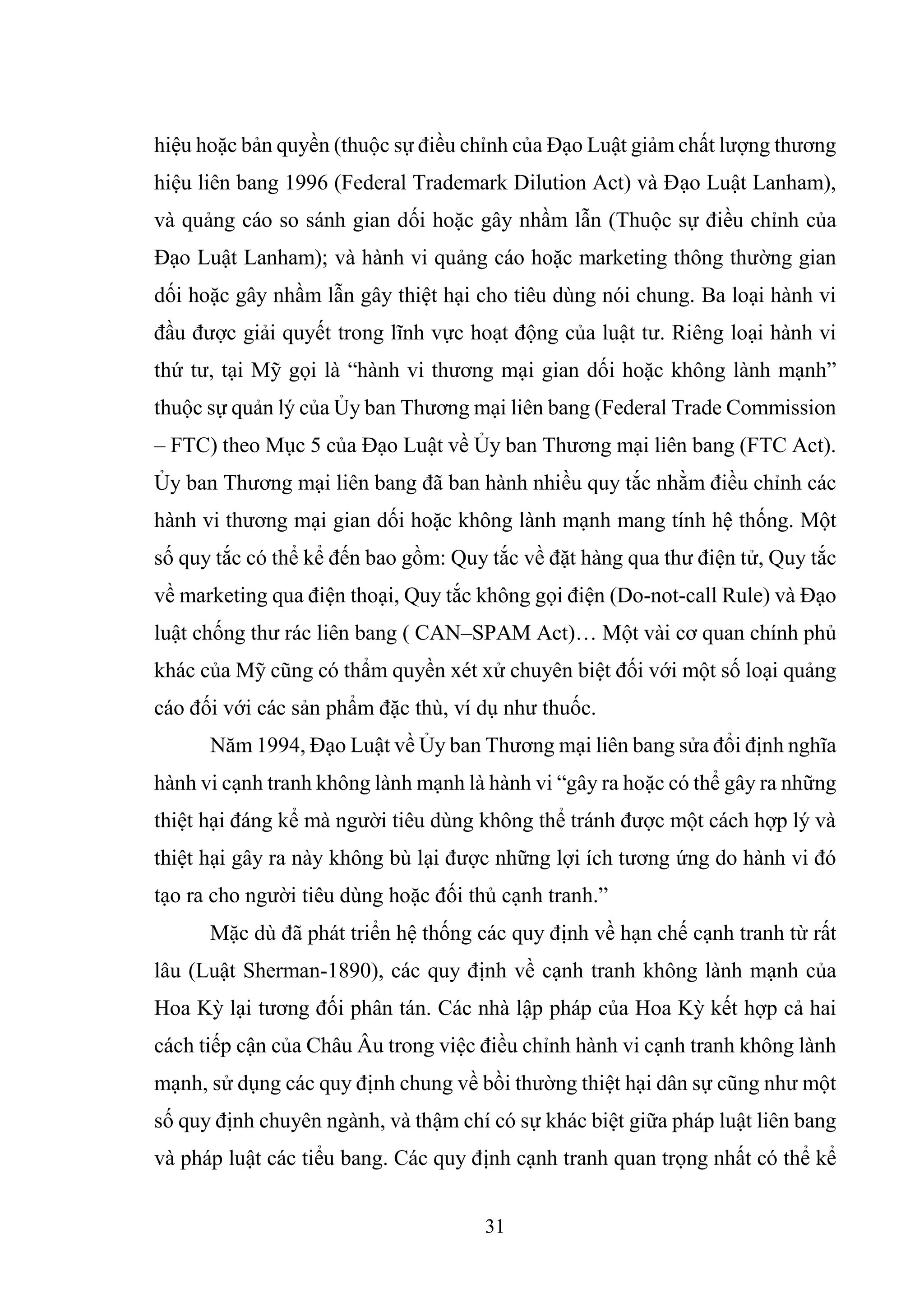 Luận văn: Hành vi quảng cáo thương mại gây nhầm lẫn theo luật | PDF