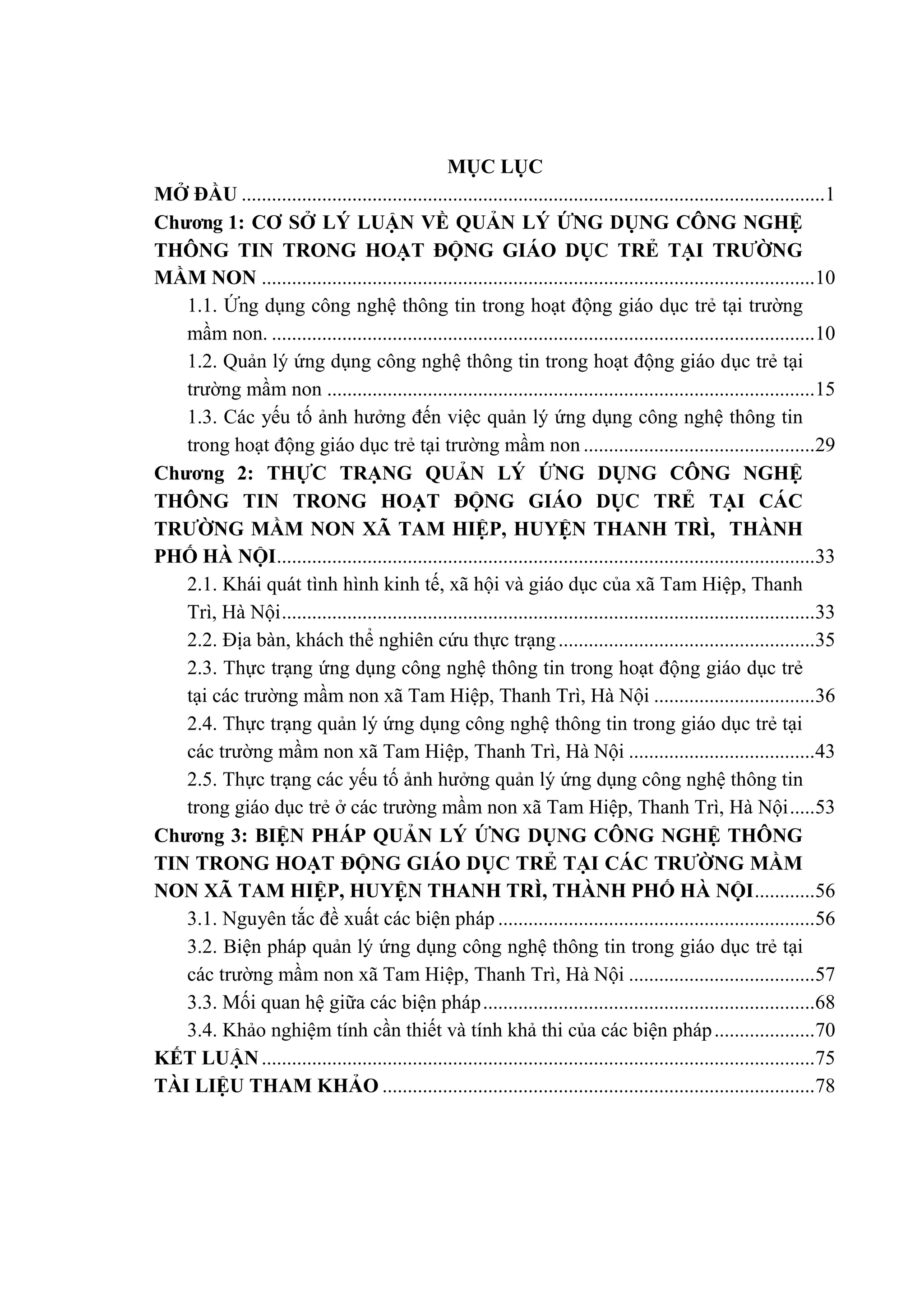 Ứng dụng công nghệ thông tin trong giáo dục trẻ mầm non, HAY | PDF