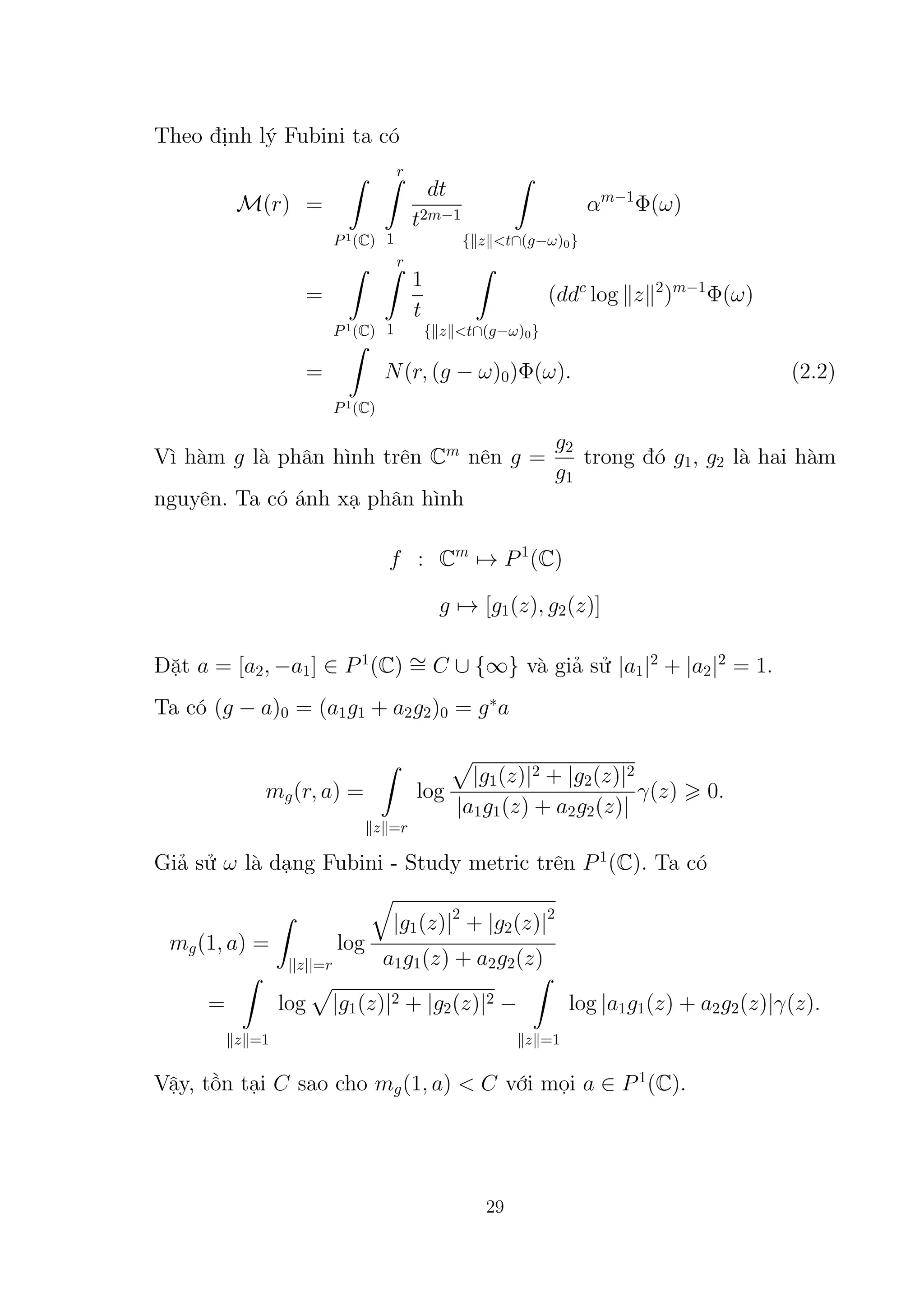 Luận văn: Bổ đề đạo hàm logarit và ứng dụng, HAY, 9đ | PDF