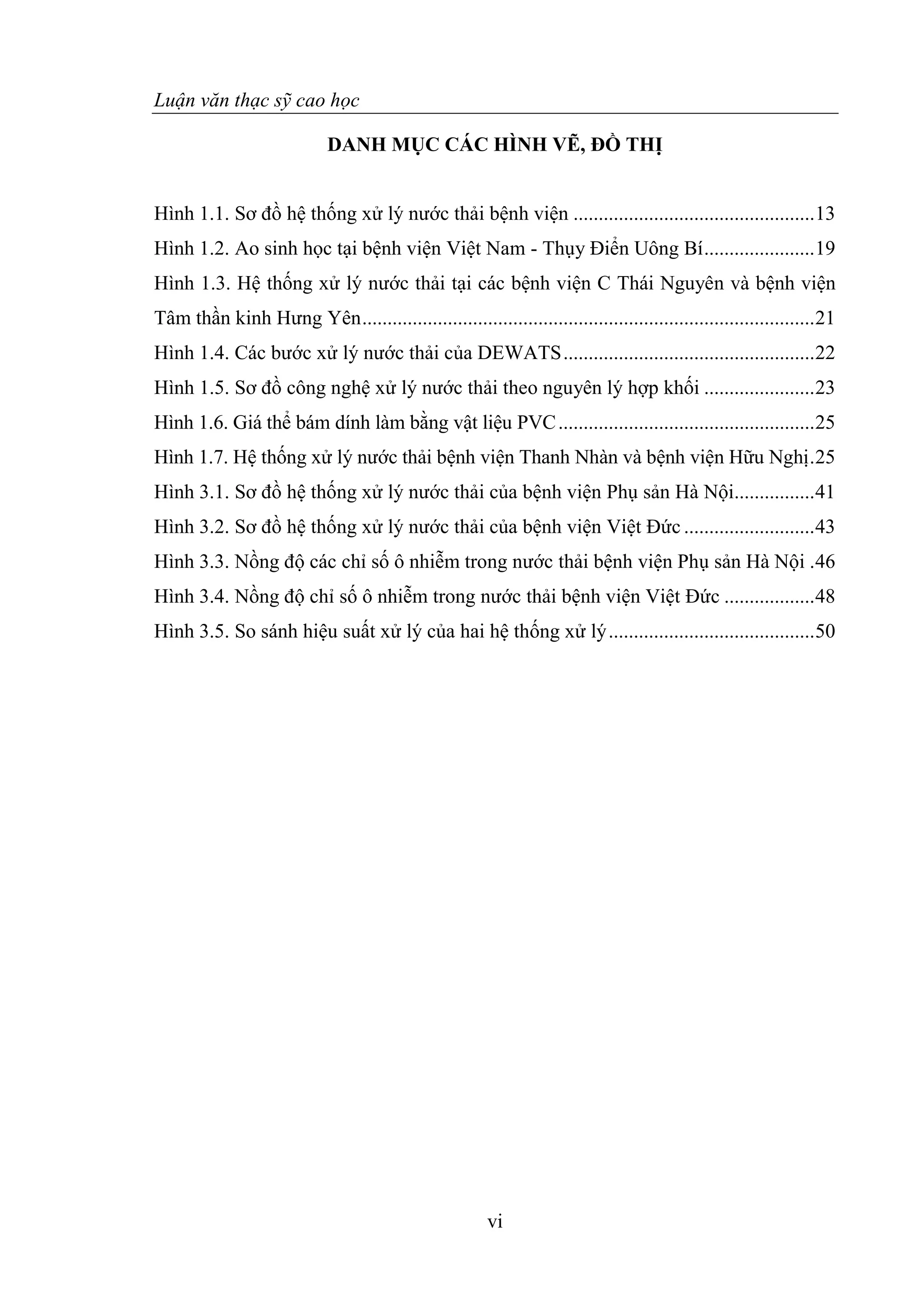 Luận văn: Hệ thống xử lý nước thải bệnh viện ở Hà Nội, HAY, 9đ | PDF