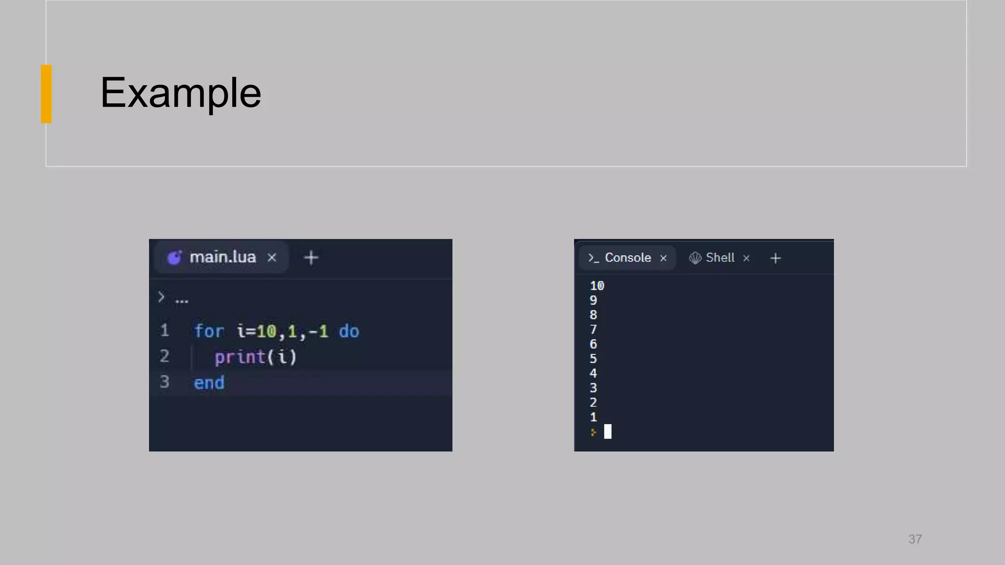 Lua Programming Languagepptx Programming Languages Computing