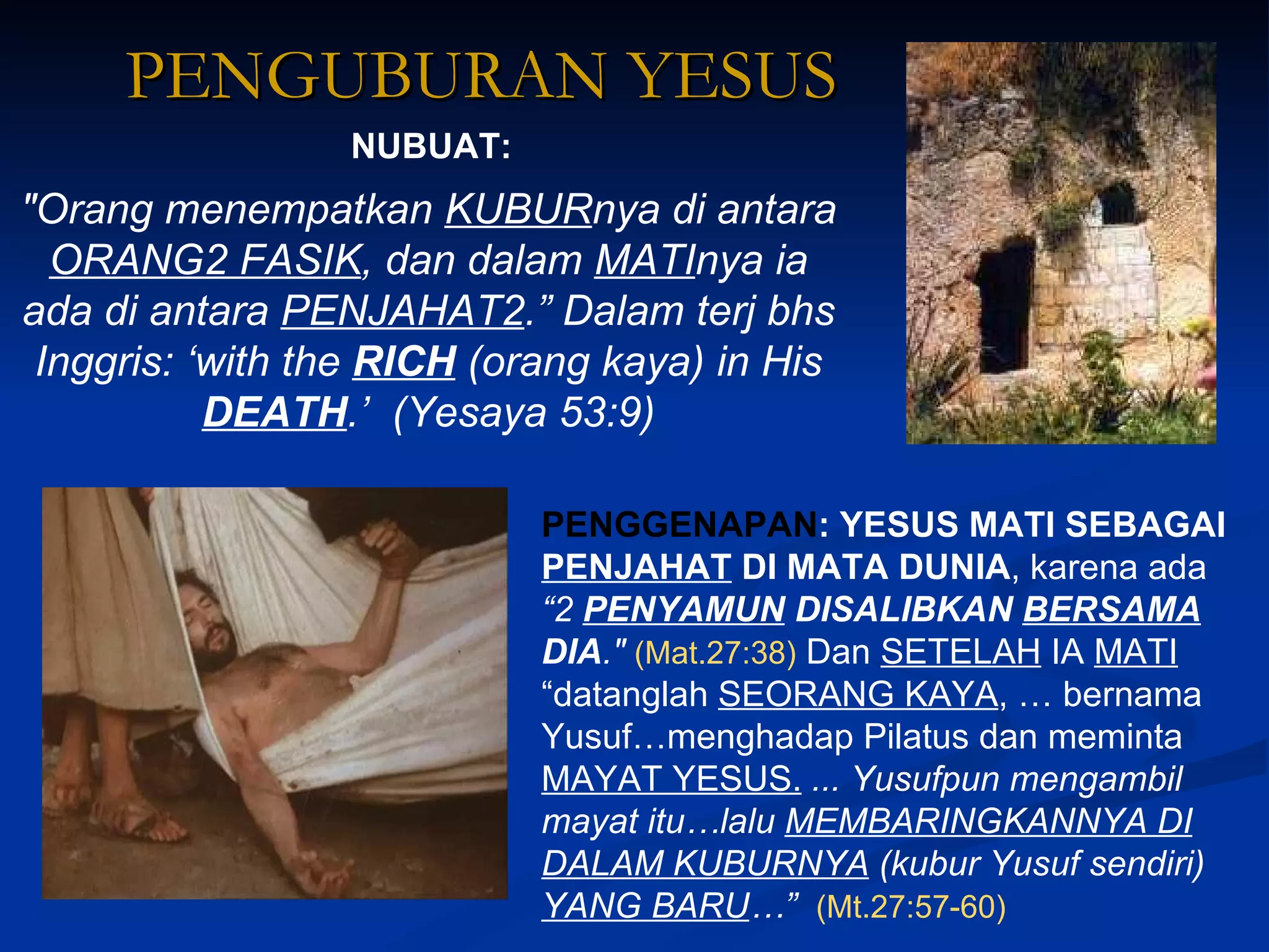 YESUSLAH PENYELAMATKU | PPS