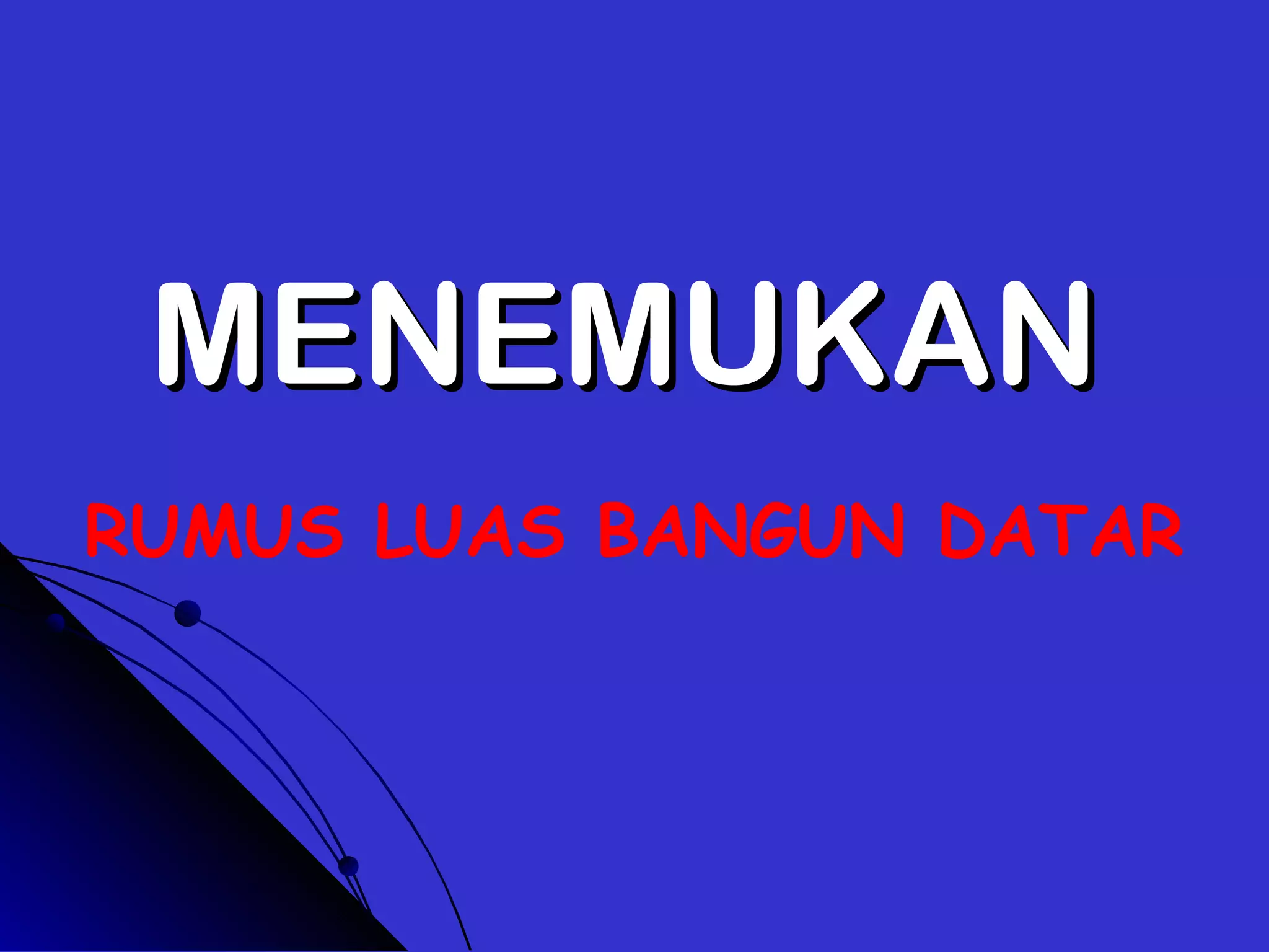 Luas bangun datar | PPT