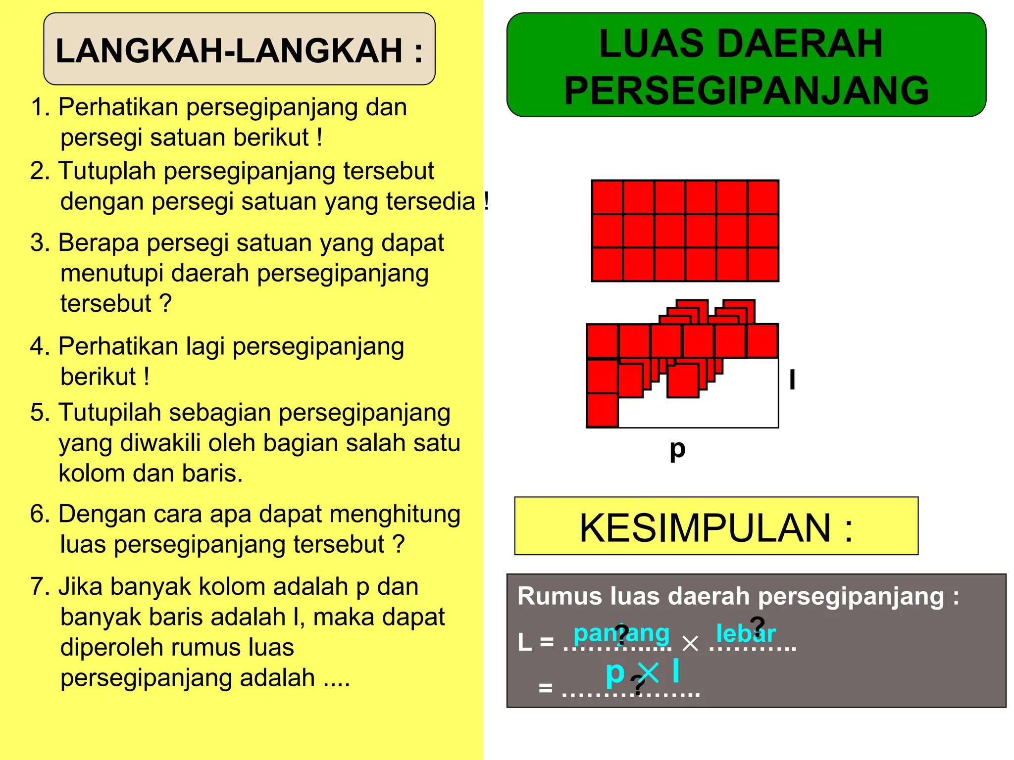 LUAS BANGUN DATAR dimensi 2 dan luasnya.ppt