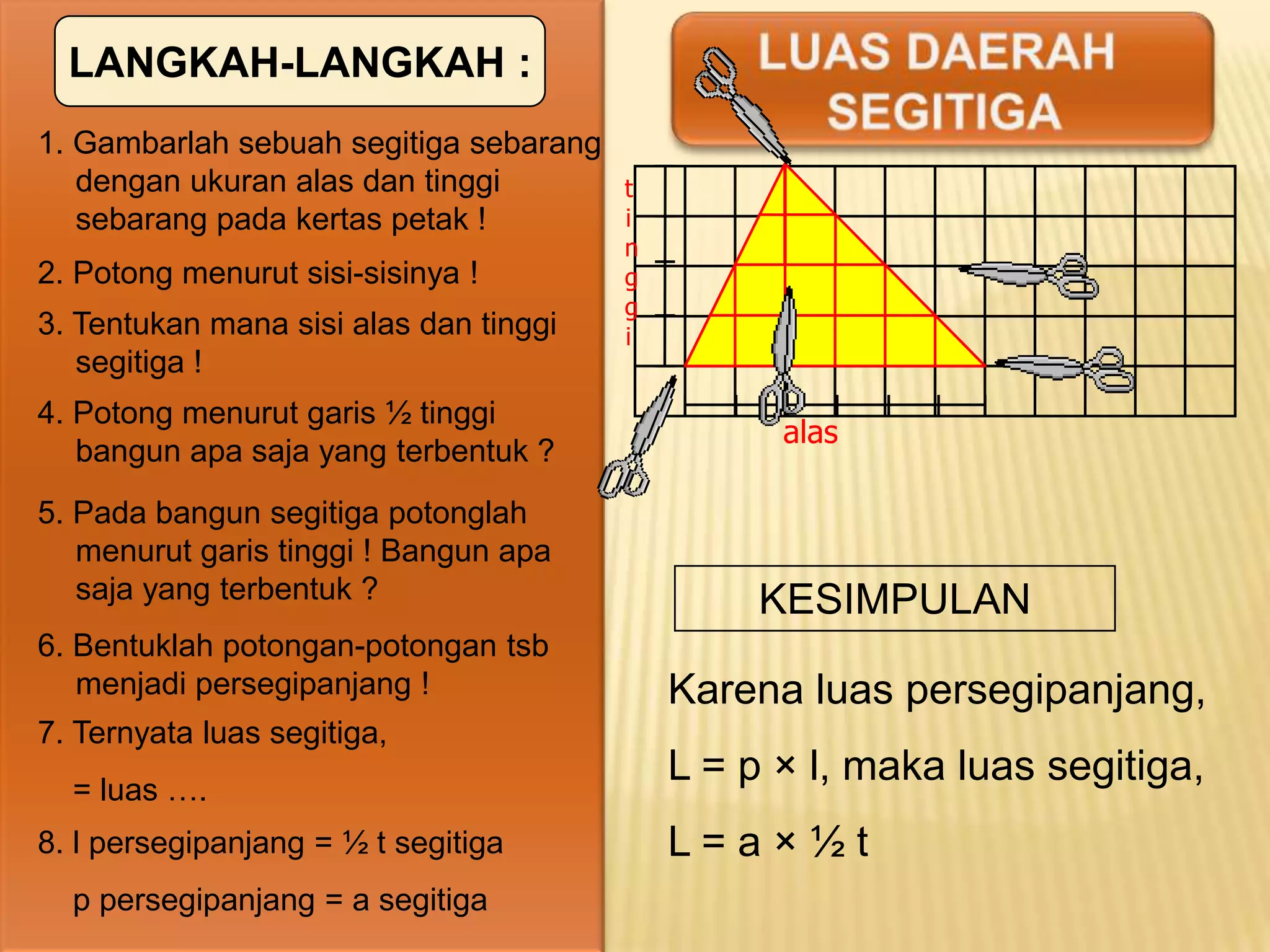 Luas daerah segitiga | PPTX