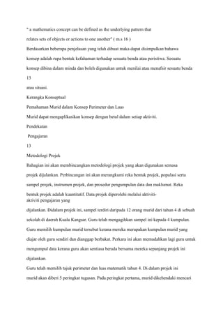 Luas dan perimeter | DOCX