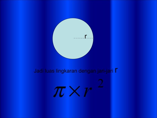 Luas lingkaran | PPT