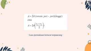 Aplikasi integral dalam menghitung Luas Permukaan Benda Putar | PPTX