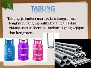 Luas permukaan bidang lengkung | PPTX