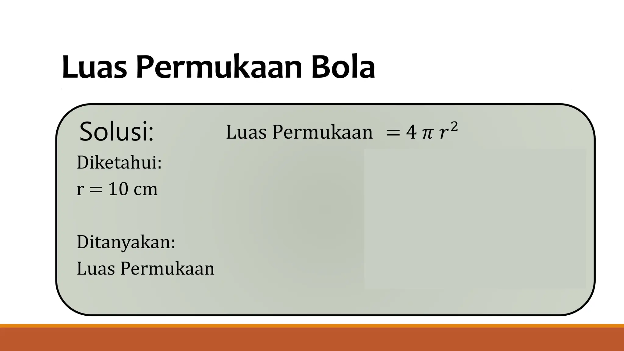 LUAS PERMUKAAN DAN VOLUME BANGUN RUANG BOLA.pptx