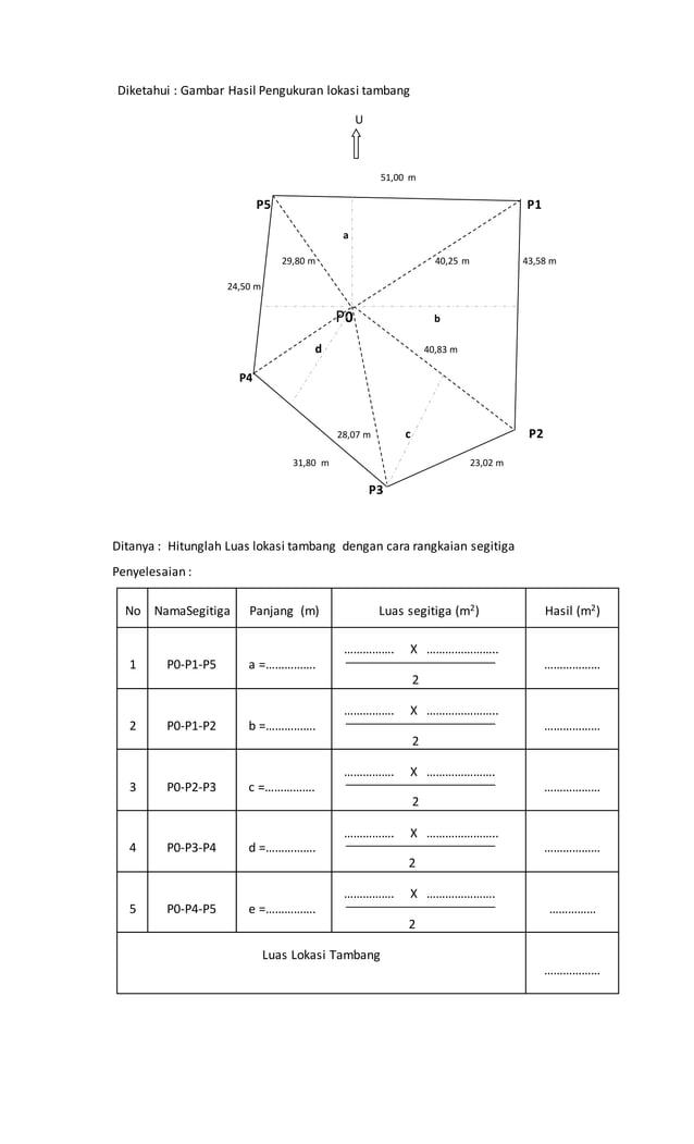Luas segitiga | DOCX
