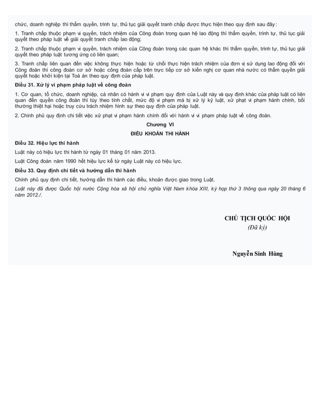 Luat cong doan | PDF