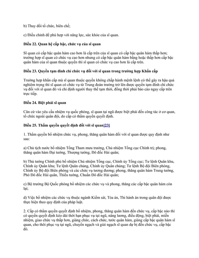 Luat sy quan quan doi nhan dan viet nam | PDF