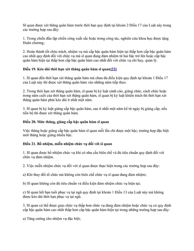 Luat sy quan quan doi nhan dan viet nam | PDF