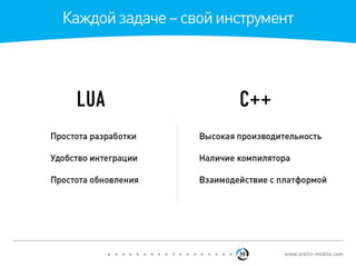 Lua vs c++_desyatov | PPT