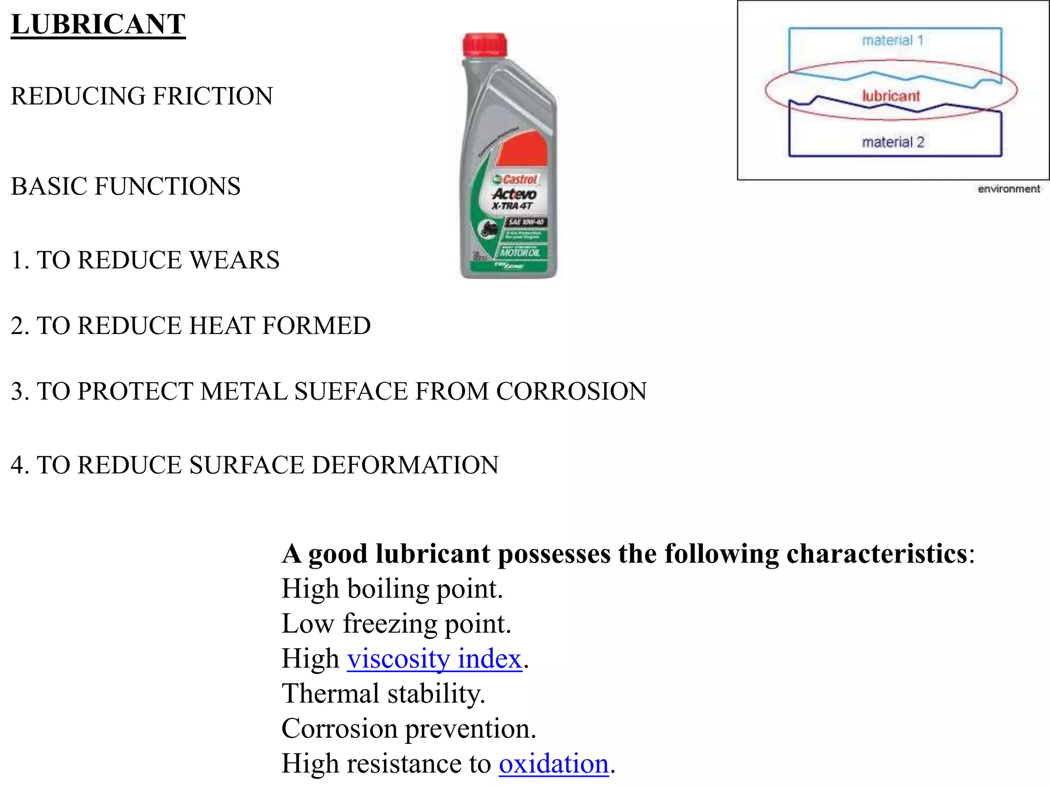 Lubricant | PPT