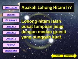 Lubang hitam power point [autosaved] | PPTX