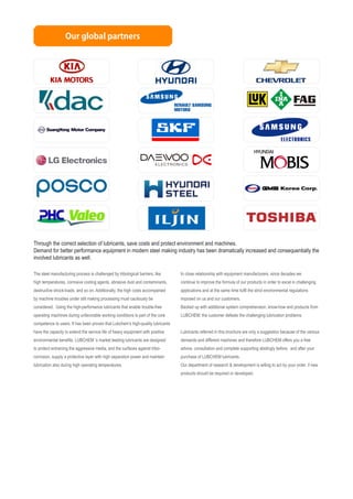 PSC Lubchem Lubricants Range for the Iron & Steel Industry | PDF