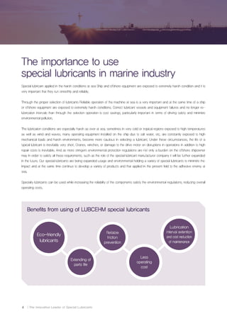 Lubchem Products for Marine & Offshore | PDF
