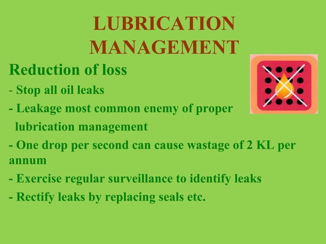 Lube Storage - points to know! | PPT