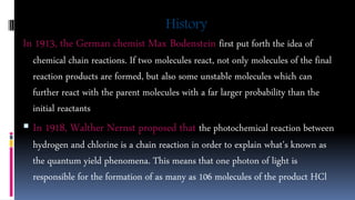 Photochemical reaction | PPTX
